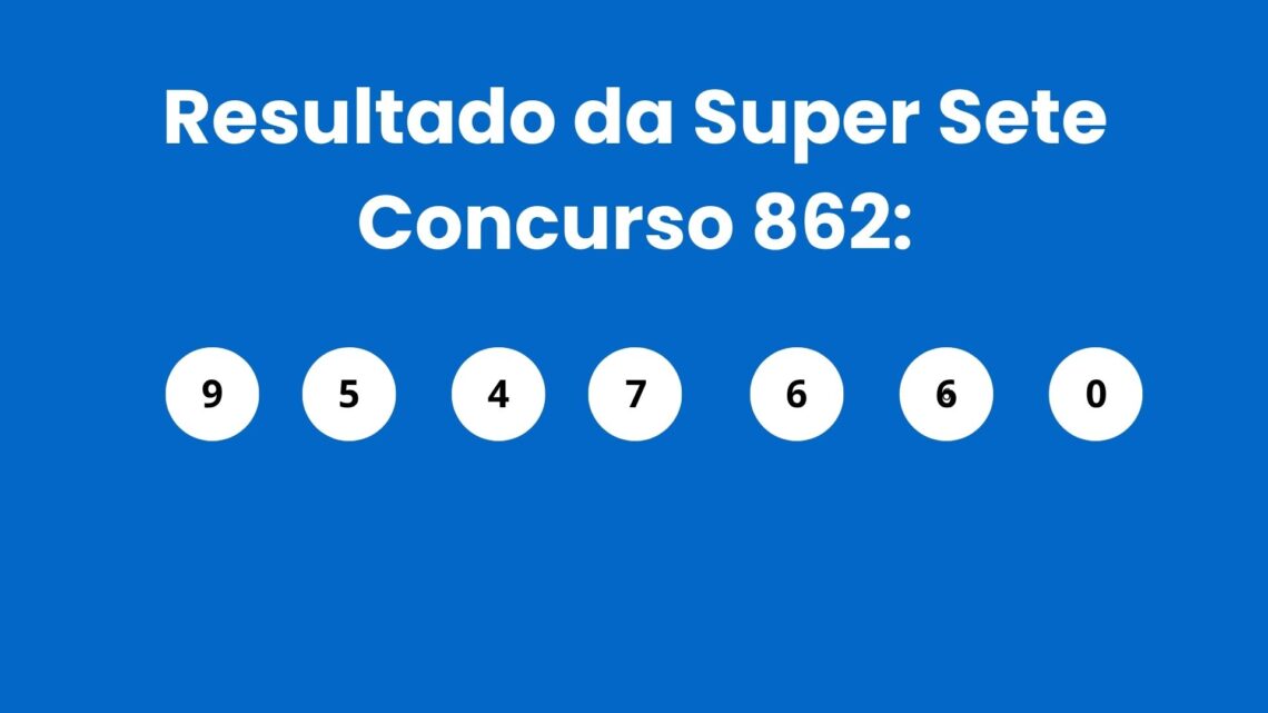 Super Sete 862 acumula em R$ 2 milhões, ninguém acertou os 7 números de ...