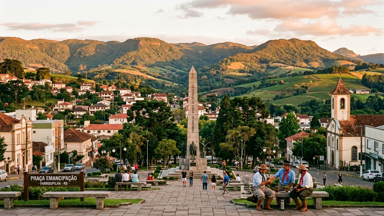 A cidade que guarda o ponto inicial da imigração italiana no Rio Grande ...