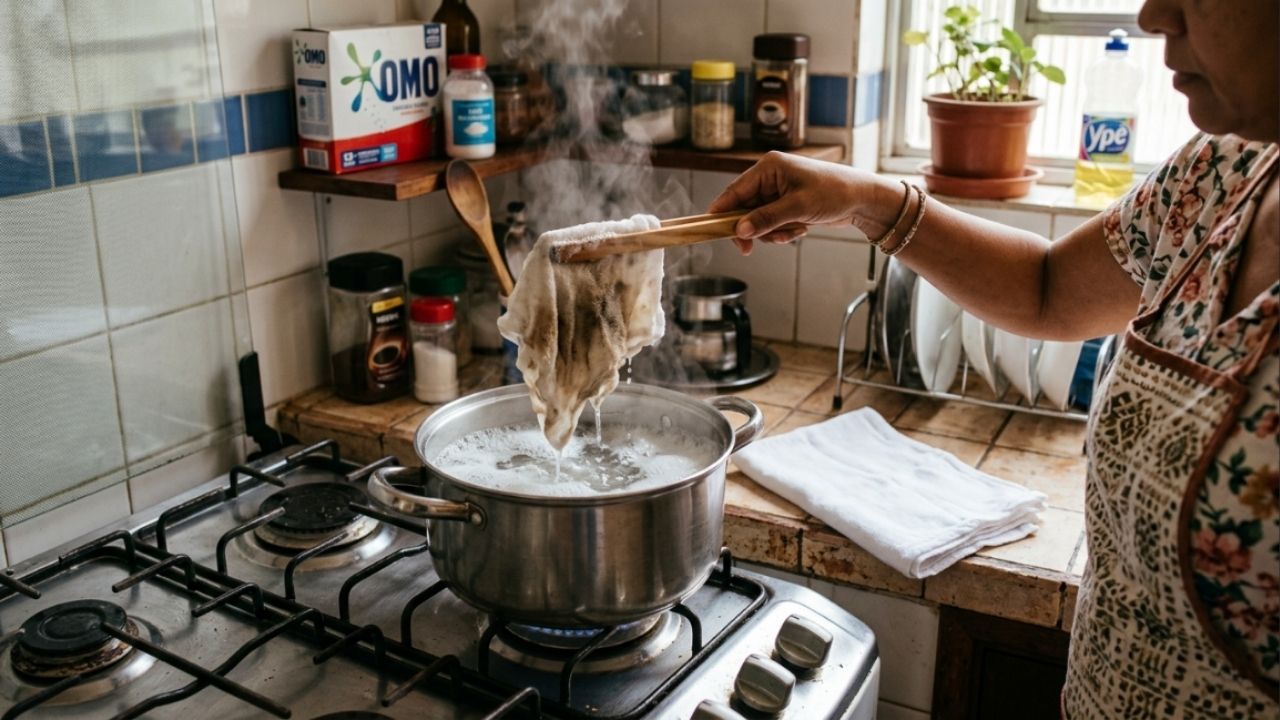 Mistura de bicarbonato de sódio com sabão em pó fervendo: para que ...
