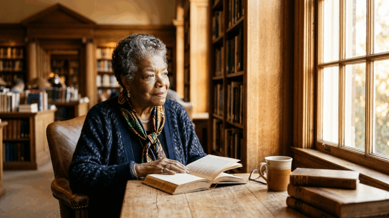 Maya Angelou e a autorespeito: "Há muito tempo aprendi a não discutir ...